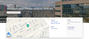 St. Thomas Hospital Midtown